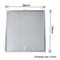 China Aluminum Range Hood Filter with High Compatibility and Easy Installation for Kitchen Cooker Hoods for sale