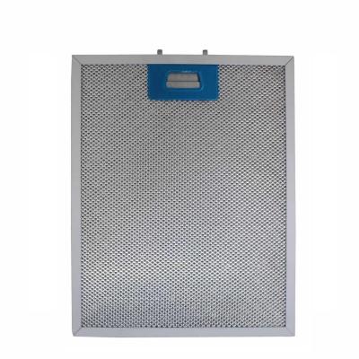 China 5-Layer Aluminum Material Range Hood Filter with Customized Size for High Efficiency and Easy Installation for sale