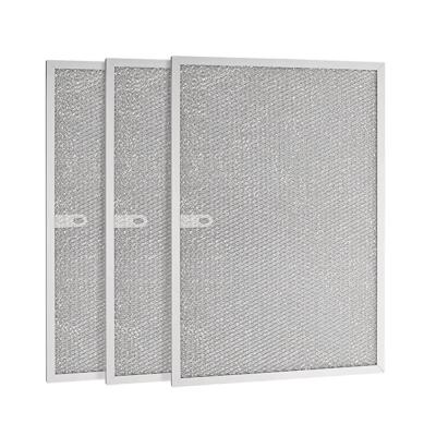 China Customized Size Aluminum Low Resistance Range Hood Grease Filter for Commercial Kitchens for sale