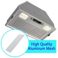 China 3 Layer Aluminum Mesh Range Hood Grease Filter 430x150x3mm Size Easy to Install for Kitchen Extractor Fan for sale