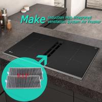 China Smell Removal Kitchen Extractor Hood Set with Washable Charcoal Activated Carbon Coconut Shell Filter for sale