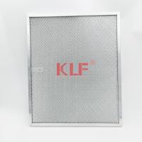 China High Efficiency Aluminum Frame Range Hood Grease Filter with Customized Size and Easy Installation for sale
