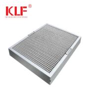 China Industrial Aluminum Honeycomb Grease Filter with Customizable Dimensions High Temperature Resistance and Large Oil Holding Capacity for sale