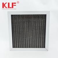 China Commercial Kitchen Canopy with High Efficiency Honeycomb Grease Filter for High Temperature Resistance and Easy Clean Range Hood Part for sale