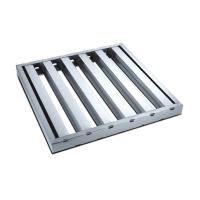 China Stainless Steel Kitchen Hood Baffle Filter for Easy Cleaning and Custom Size Commercial Use for sale