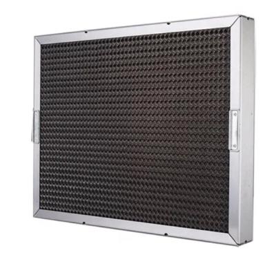 China High Efficiency Honeycomb Grease Filter with Easy Installation and High Temperature Resistance for Kitchen Hoods for sale