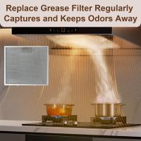 China Premium Aluminum Mesh Range Hood Filter with High Temperature Resistance and Easy Installation for sale
