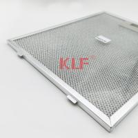China European Style Range Hood Filter with Anodized Aluminum Frame and Corrosion Resistant Layers Expanded Metal Mesh for sale