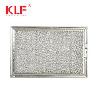 China Washable and Reusable Aluminum Grease Filter with High Temperature Resistance and Large Oil Holding Capacity for Microwave Oven and Range Hood for sale