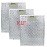 China Aluminum Mesh Range Hood Filter with High Efficiency Grease Capture and Washable Reusable Design for Cooker Hoods for sale