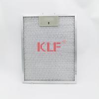 China Aluminum Mesh Range Hood Filter with High Efficiency Grease Capture and Washable Reusable Design for Cooker Hoods for sale