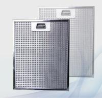 China High Efficiency Grease Capture Aluminum Mesh Range Hood Filter - Washable and Reusable for sale