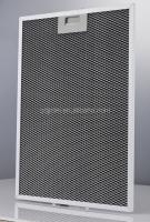 China High Efficiency Grease Capture Aluminum Mesh Range Hood Filter - Washable and Reusable for sale