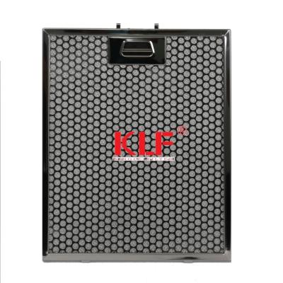 China Customized Aluminum Mesh Grease Filter with Stainless Steel Frame for Range Hood Multi-layer Structure for sale