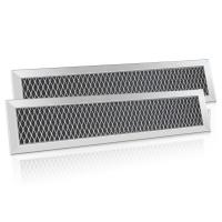 China Wholesale Aluminum Frame Range Hood Filter with Activated Carbon Fiber Cotton and Customizable Size for Home Kitchen for sale