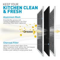 China Customized Range Hood Charcoal Filter with Activated Carbon Fiber Cotton for Effectively Intercepting Oil Fume for sale