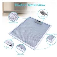 China 3-Layer Aluminum Mesh Range Hood Filter for Easy Cleaning and High Temperature Resistance for sale