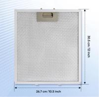 China Cooker Hood Filter | Aluminum Mesh with Plastic Lock, High Temperature Resistant for sale