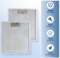 China Cooker Hood Filter | Aluminum Mesh with Plastic Lock, High Temperature Resistant for sale