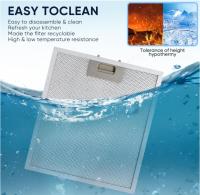 China Cooker Hood Filter | Aluminum Mesh with Plastic Lock, High Temperature Resistant for sale