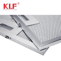 China High Efficiency Grease Capture 3 Layers Aluminum Mesh Range Hood Filter Customized Size for Kitchen Chimney for sale