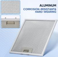 China High Efficiency Grease Capture 3 Layers Aluminum Mesh Range Hood Filter Customized Size for Kitchen Chimney for sale
