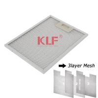China High Efficiency Aluminum Mesh Cooker Hood Grease Filter for Easy Cleaning in Kitchen Range Hood for sale