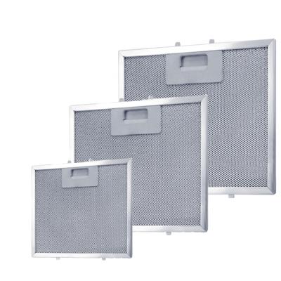 China High Efficiency Aluminum Mesh Cooker Hood Grease Filter for Easy Cleaning in Kitchen Range Hood for sale