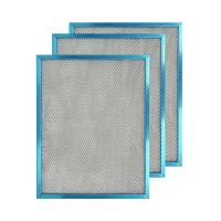 China Customized Aluminum Mesh Grease Filter Range Hood Filter for European Style Kitchen for sale