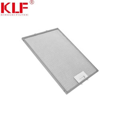 China Aluminum Alloy Washable Range Hood Grease Filter with Customizable Size for Healthy Indoor Air for sale