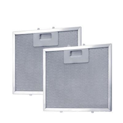 China Customizable Aluminum Alloy Rangehood Grease Filter with 3 or 5 Layers for European Ventilation Systems for sale