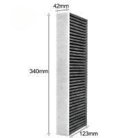 China High-quality Activated Carbon Range Hood Filter with 5-layer Technology Compatible with Bora BAKFS for sale