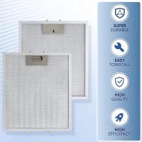 China Aluminum Range Hood Filter with Easy Installation and Customizable Size for Kitchen Ventilation for sale