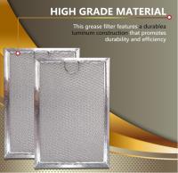 China Washable Microwave Grease Filter with Large Oil Capacity and High-Efficiency 5-Layer Filtration for Vent Replacement for sale