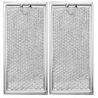 China Customized Size Washable Aluminum Foil Mesh Microwave Filter with Large Oil Capacity for sale