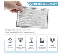 China Customized Size Washable Aluminum Foil Mesh Microwave Filter with Large Oil Capacity for sale