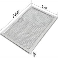 China Customized Size Aluminum Mesh Microwave Grease Filter Washable Replacement for Microwave Ovens for sale