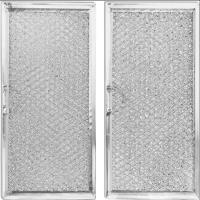 China Customized Size Aluminum Mesh Microwave Grease Filter Washable Replacement for Microwave Ovens for sale