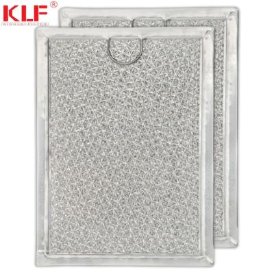 China Aluminum Mesh Microwave Grease Filter with Washable Design and Large Oil Capacity for Oven Air Filtration for sale