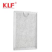 China Aluminum Mesh Microwave Grease Filter with Washable Design and Large Oil Capacity for Oven Air Filtration for sale