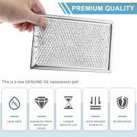 China Customized Size Washable Aluminum Foil Mesh Microwave Grease Filter with Large Oil Capacity for sale