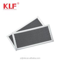 China Microwave Oven Charcoal Filter with Flame Retardant Activated Carbon and Expanded Aluminum Mesh for High Temperature Resistance for sale