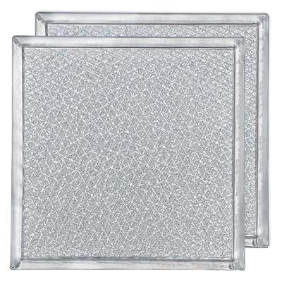 China Customized Size Aluminum Foil Mesh Microwave Grease Filter with High Temperature Resistance and Large Oil Holding Capacity for sale