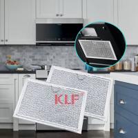 China Customized Size Aluminum Foil Mesh Microwave Grease Filter with High Temperature Resistance and Large Oil Holding Capacity for sale