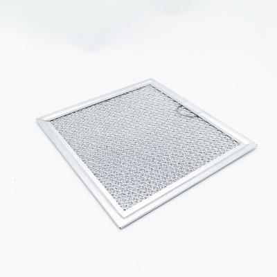 China Microwave Grease Filters Replacement Customized Microwave Oven Aluminum Filter 172x162x2.5mm for sale