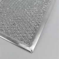 China Microwave Grease Filters Replacement Customized Microwave Oven Aluminum Filter 172x162x2.5mm for sale
