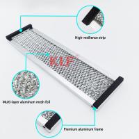 China Hot Sales Replacement Cooker Hood Aluminum Mesh Grease Filter with Aluminum Frame and Foil Mesh for High Temperature Resistance for sale
