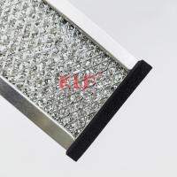 China Hot Sales Replacement Cooker Hood Aluminum Mesh Grease Filter with Aluminum Frame and Foil Mesh for High Temperature Resistance for sale
