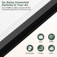China 10 X 8 X 2 Inches HEPA Air Filter Compatible with Home Air Filtration Units Delivering Superior Air Cleaning Performance for sale
