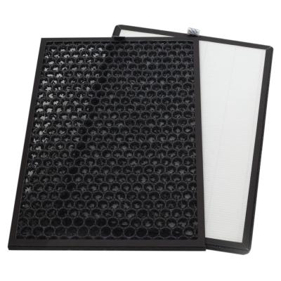 China H13 Grade HEPA Filter and Activated Carbon Filter for Air Purifiers with 99.97% Efficiency and Smoke Removal for sale